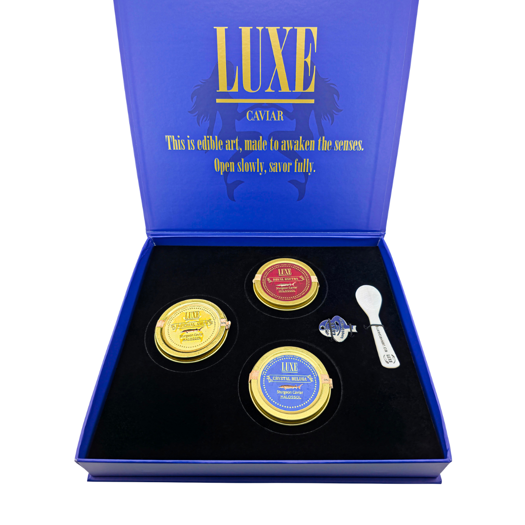 CAVIAR PLATINUM COLLECTION GIFT SET – LUXE CAVIAR